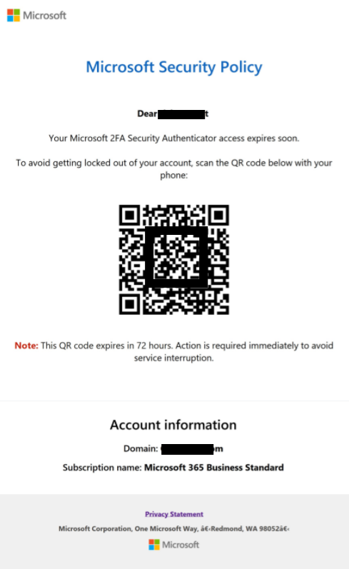 Beware of Emerging Threats: QR Code Malware Attacks Via Spam Emails